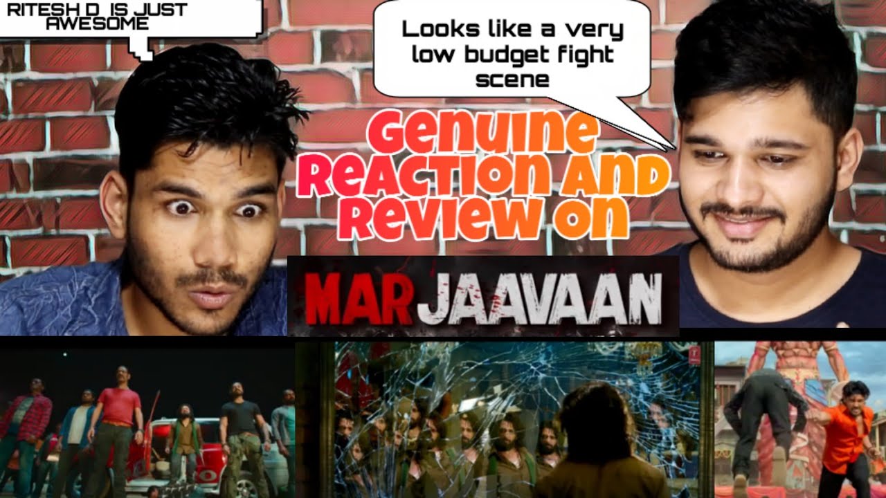 Marjaavaan Trailer Reaction And Review | Riteish Deshmukh, Sidharth ...