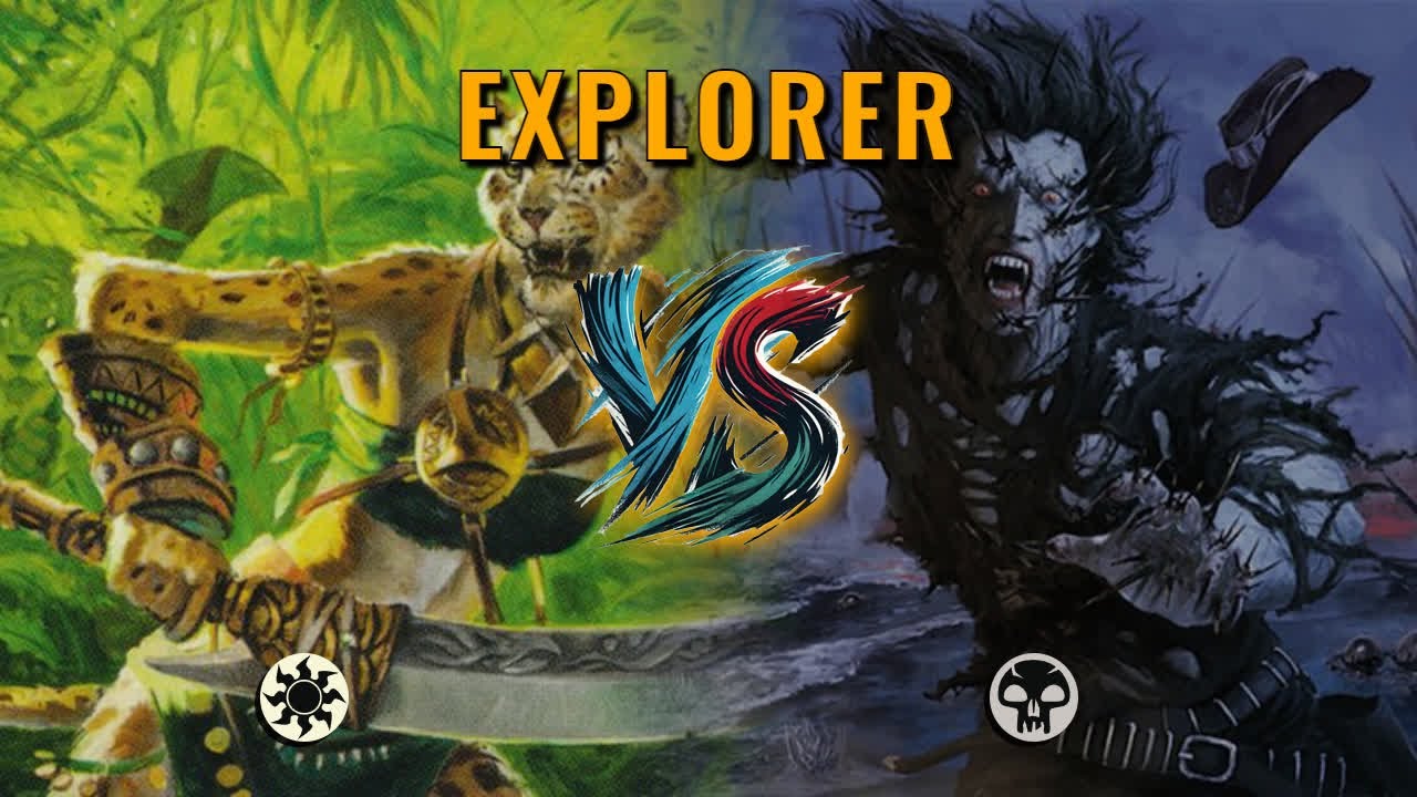 MTG Explorer - Mono White Aggro by Khat VS Mono Black Midrange by ...
