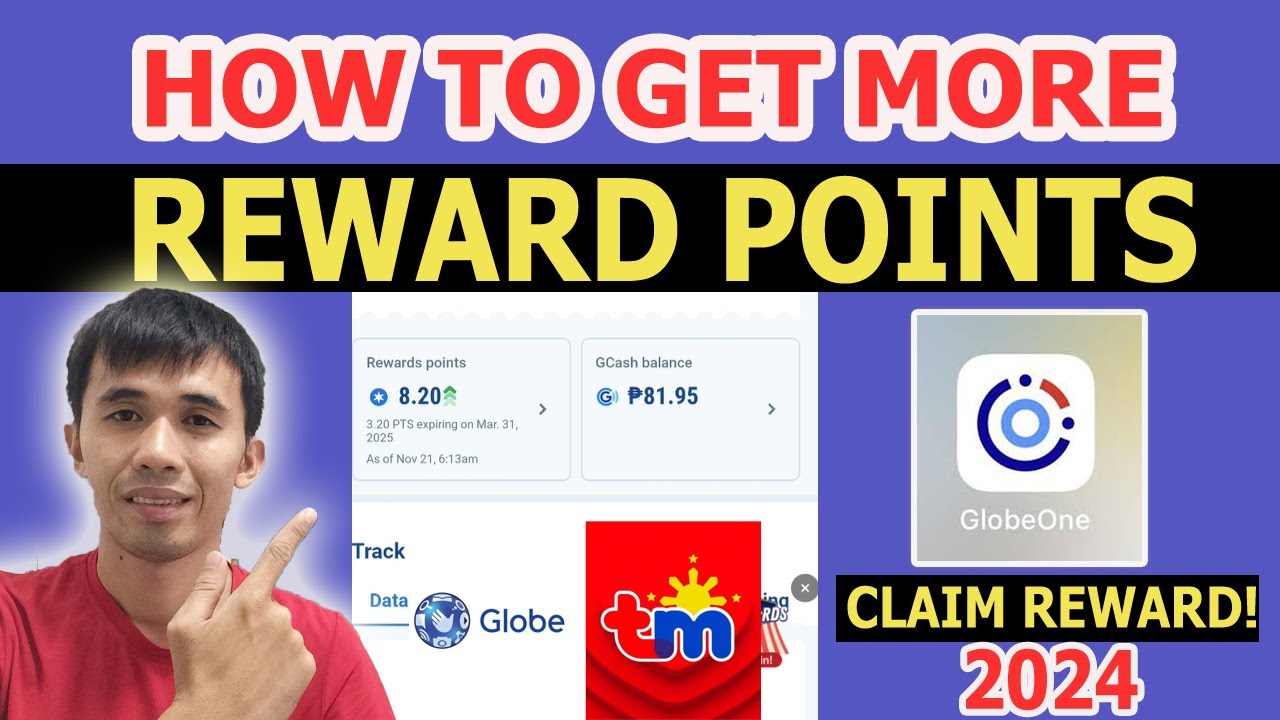 PAANO MAKAKUHA NG MARAMING REWARD POINTS SA GLOBE ONE | CLAIM YOUR ...