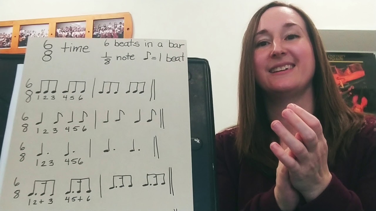 6/8 Time Rhythm Exercises - YouTube