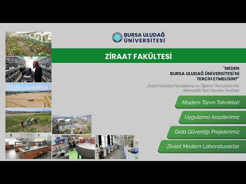 📌Neden Bursa Uludağ Üniversitesi – Ziraat Fakültesi'ni Tercih Etmelisin?