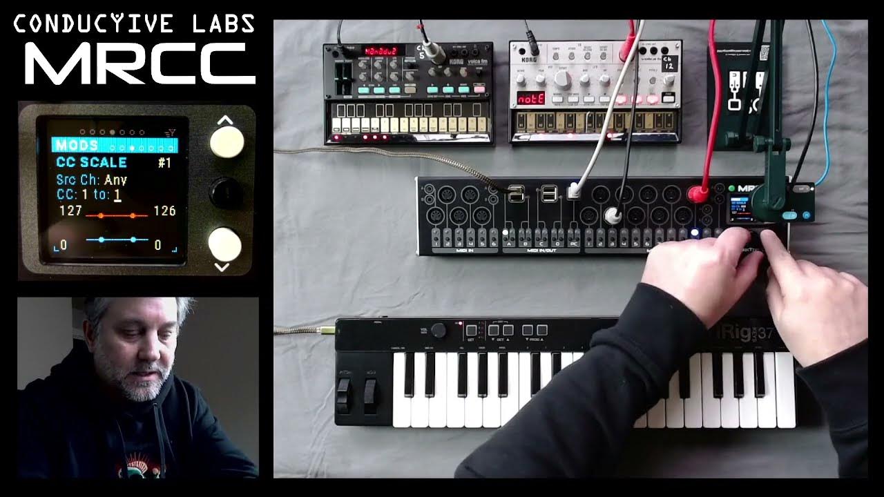 MRCC #13 - Using the CC Mapping & Scaling Modifier in a MIDI Routing - YouTube