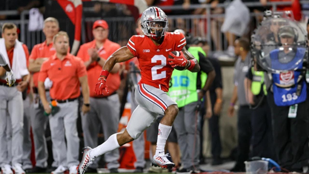 Emeka Egbuka || Ohio State Buckeyes Wide Receiver || 2022 Sophomore ...
