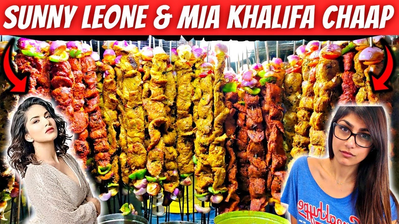 I TRIED SUNNY LEONE & MIA KHALIFA CHAAP | OM CHAAP CORNER | STREET FOOD ...