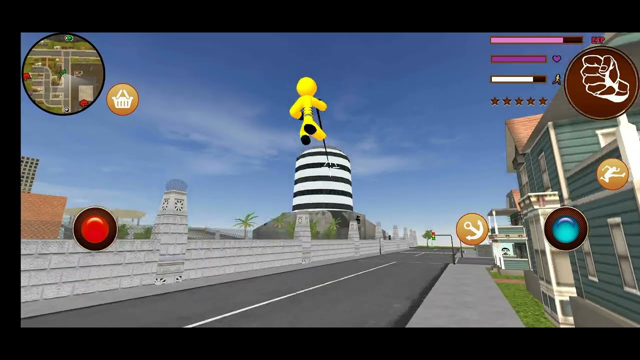 Wolverine stickman rope hero Dey2 - YouTube
