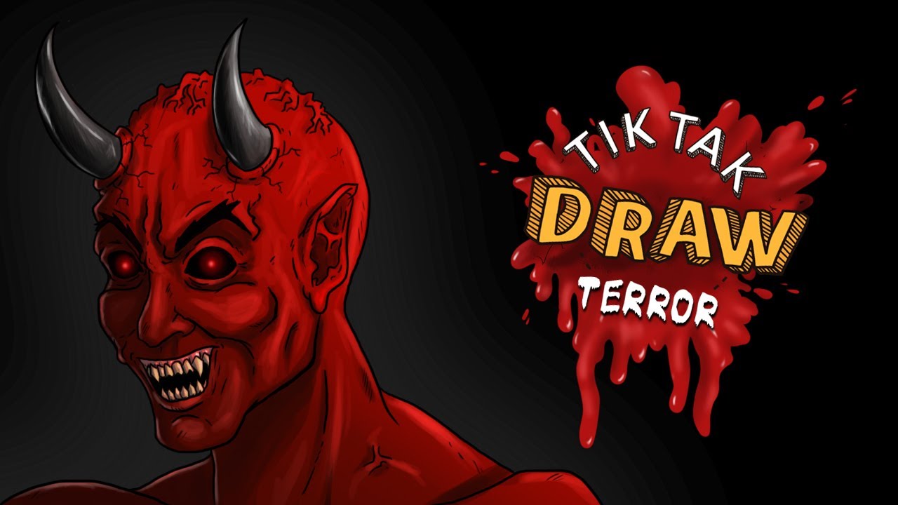 ¡NUEVO CANAL DE TERROR EN TIKTAK DRAW! - YouTube