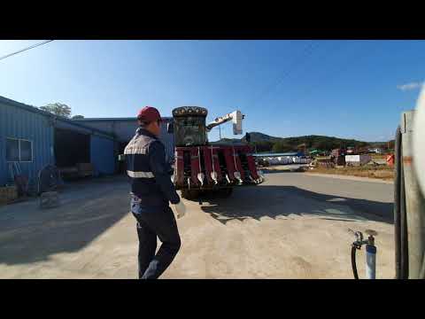 콤바인 청소 Combine cleaning - YouTube
