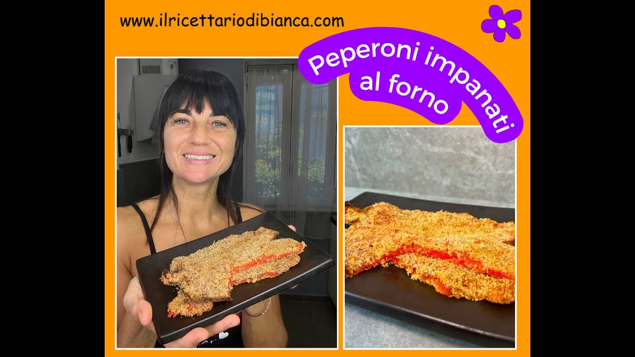 Peperoni impanati al forno - YouTube