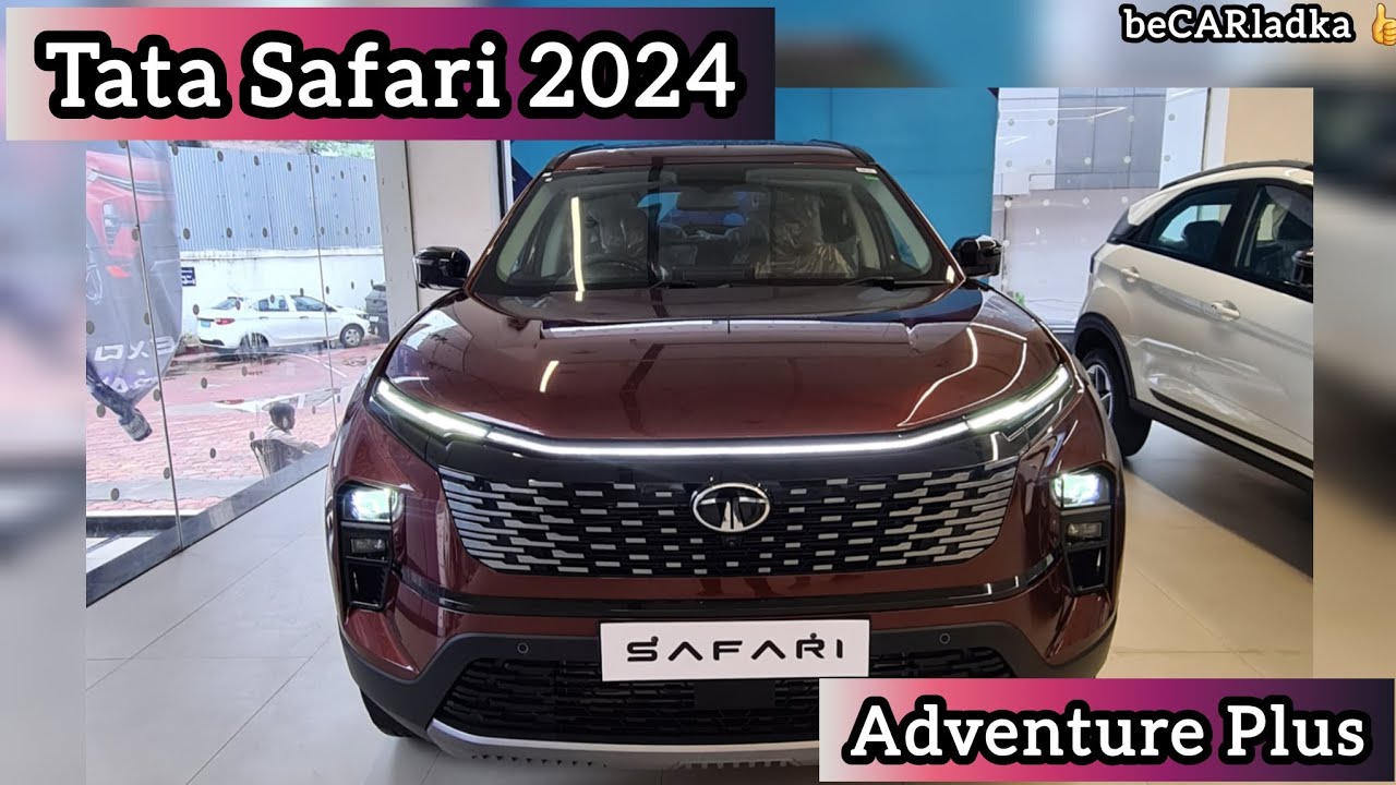 Tata Safari Adventure Plus Sunroof - Full Detailed Walk-around ...