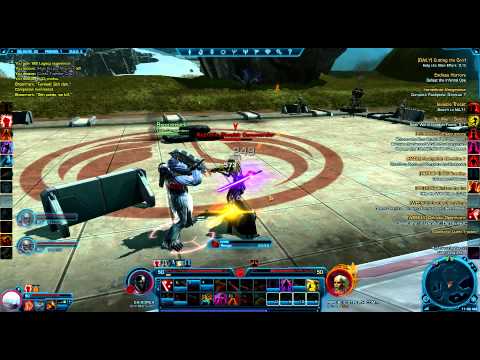 SWTOR Marauder Rage Build full rotation and then some part 2 - YouTube