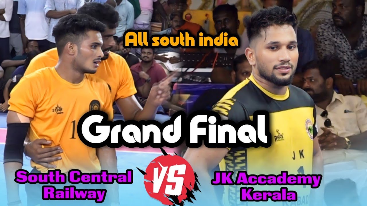 FINAL | SOUTH CENTRAL RAILWAY VS JK ACCADEMY | ALL SOUTH INDIA MATCH ...