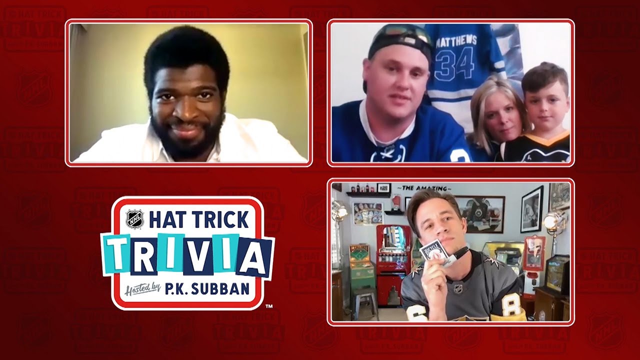 Hat Trick Trivia: Episode 11 | Hosted by P.K. Subban - YouTube