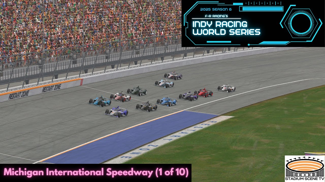 2025 iRacing Indy Racing World Series – Michigan International Speedway ...