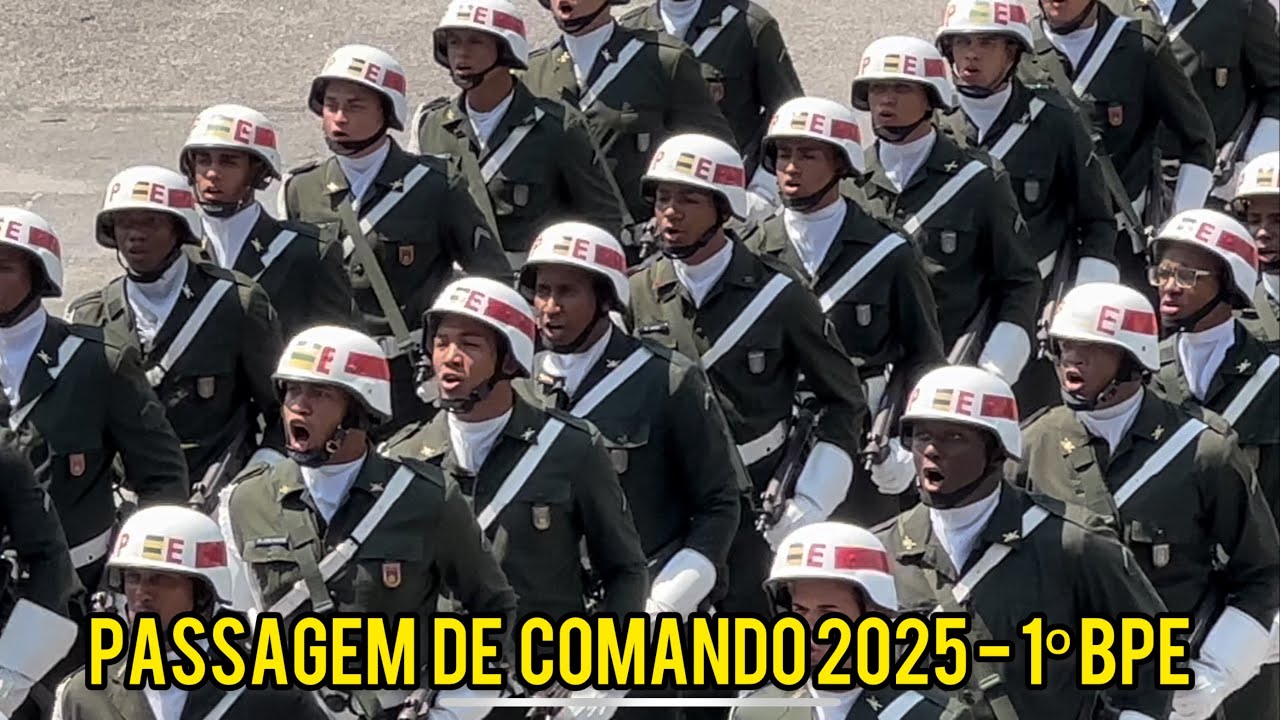 CERIMÔNIA QUE MARCOU A PASSAGEM DE COMANDO DO 1º BATALHÃO DE POLÍCIA DO ...