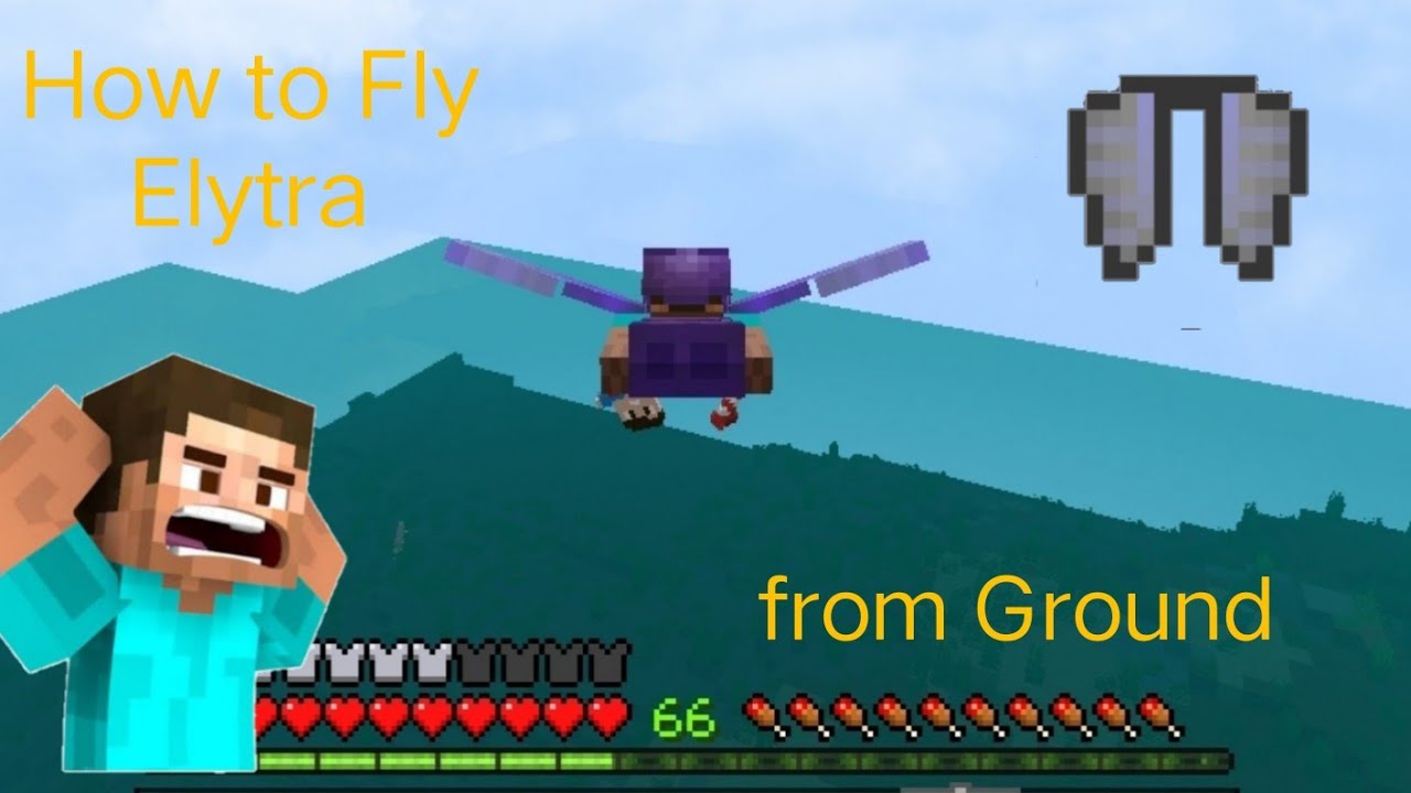How to use Elytra | how to fly from ground | Mine Gamerz | - YouTube