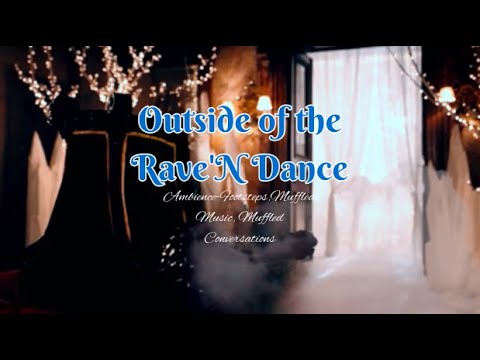 Outside of the Rave'N Dance with Wednesday Addams: Nevermore Ambience ...