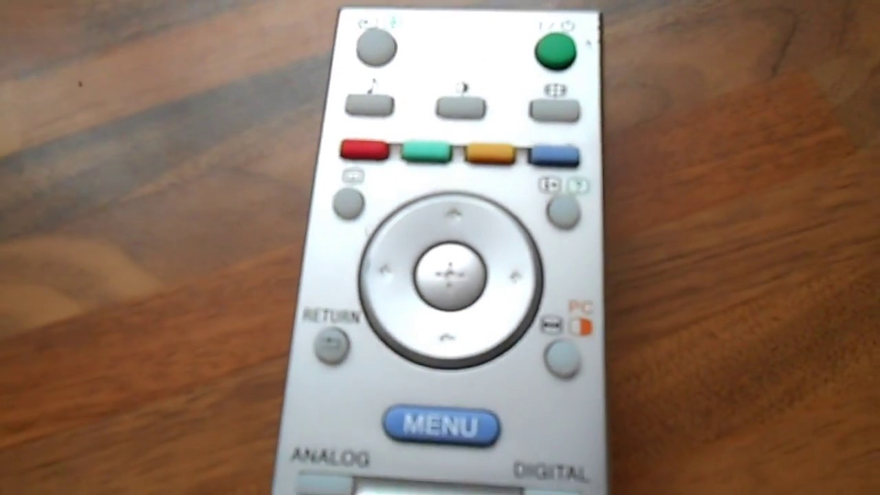 Sony TV Remote Control RM-ED007 for KDL-32U2530 KDL-40U2520 Original ...