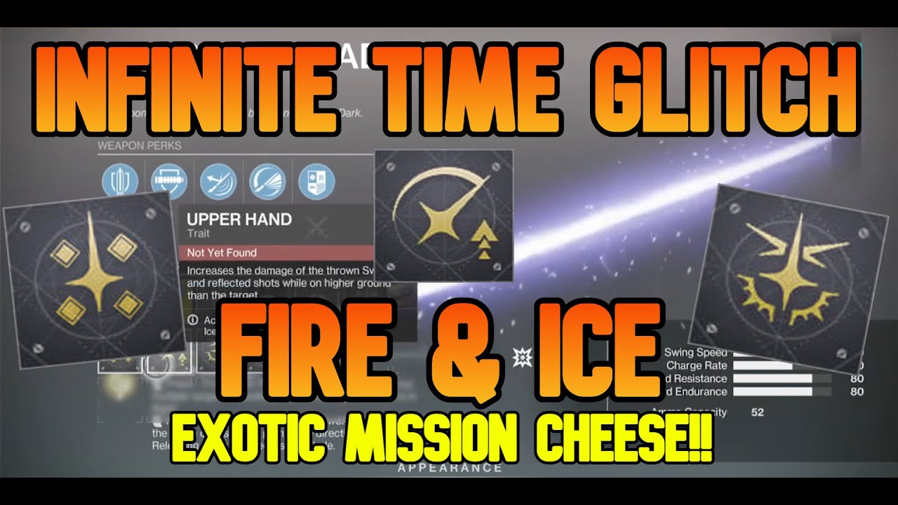 FIRE & ICE INFINITE TIME CHEESE, DO IT NOW BEFORE PATCHED!! | Destiny 2 ...