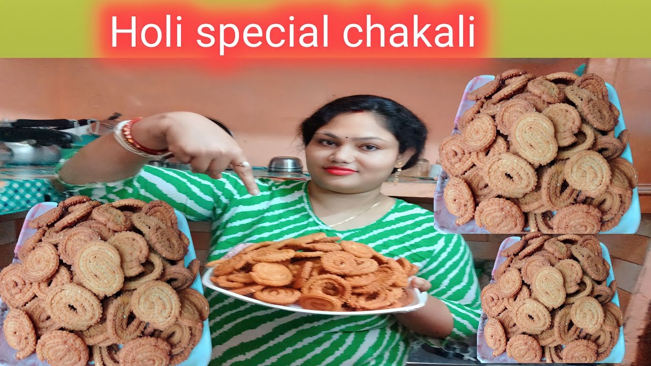 How to Make a Delicious "Chakali" for Holi – Watch Now to Find Out ...