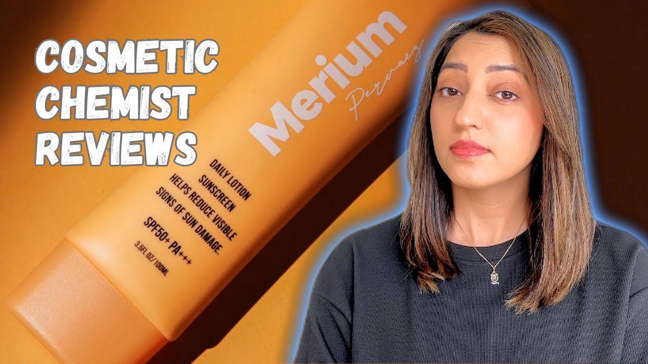 Cosmetic Chemist Reviews Merium Pervaiz Sunscreen - YouTube