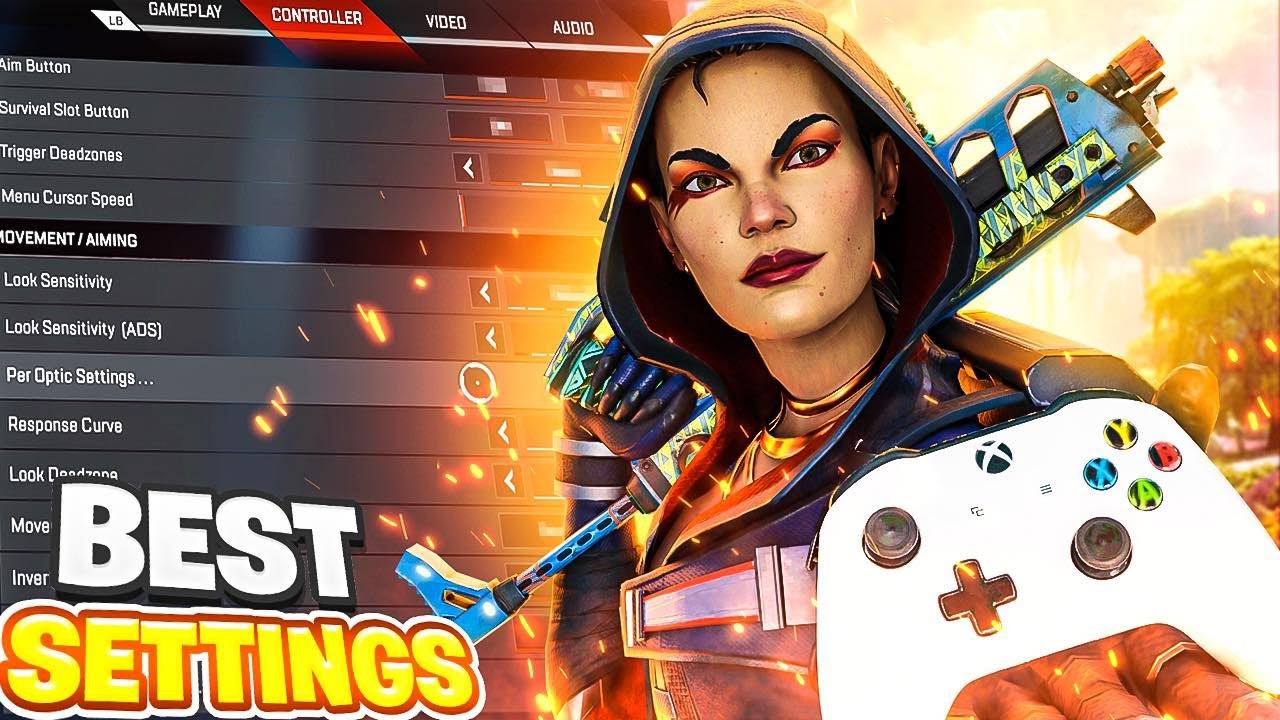 BEST CONTROLLER SETTINGS FOR APEX LEGENDS - YouTube