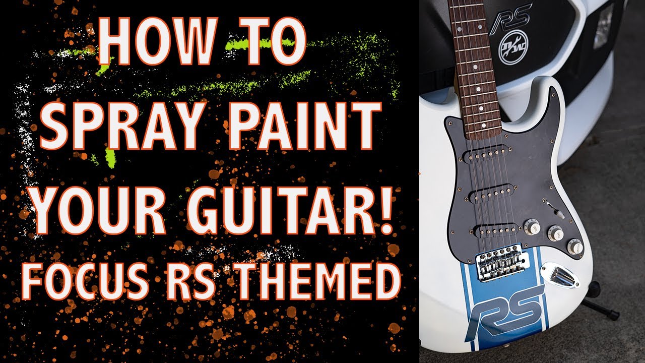 Custom Ford Focus RS Fender Guitar - MotorCarNow - YouTube
