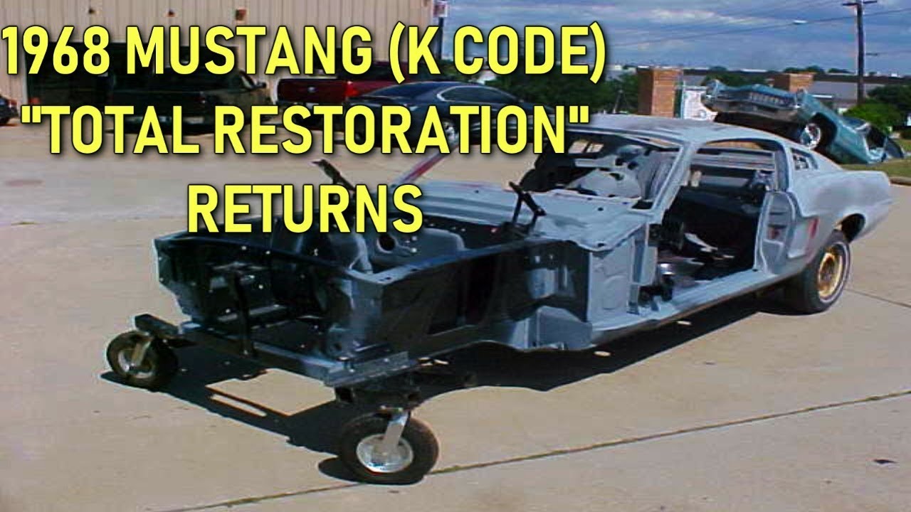 1968 Ford Mustang GT Fastback-Complete Restoration From Start To Finish ...
