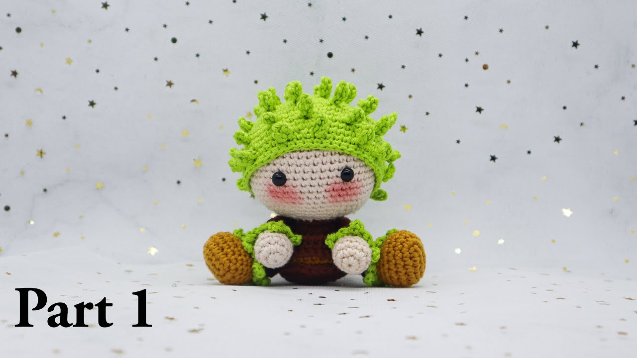 BABY CHESTNUT 🌰 | PART 1 | FALL BABIES | MAKING CROCHET DOLL ...