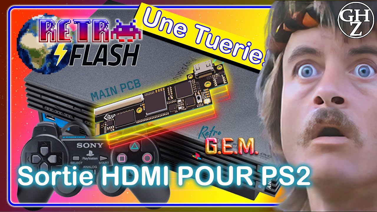 Pixelfx Révolutionne le Rétrogaming : PS2 en HDMI 🌟 #Retroflash - YouTube