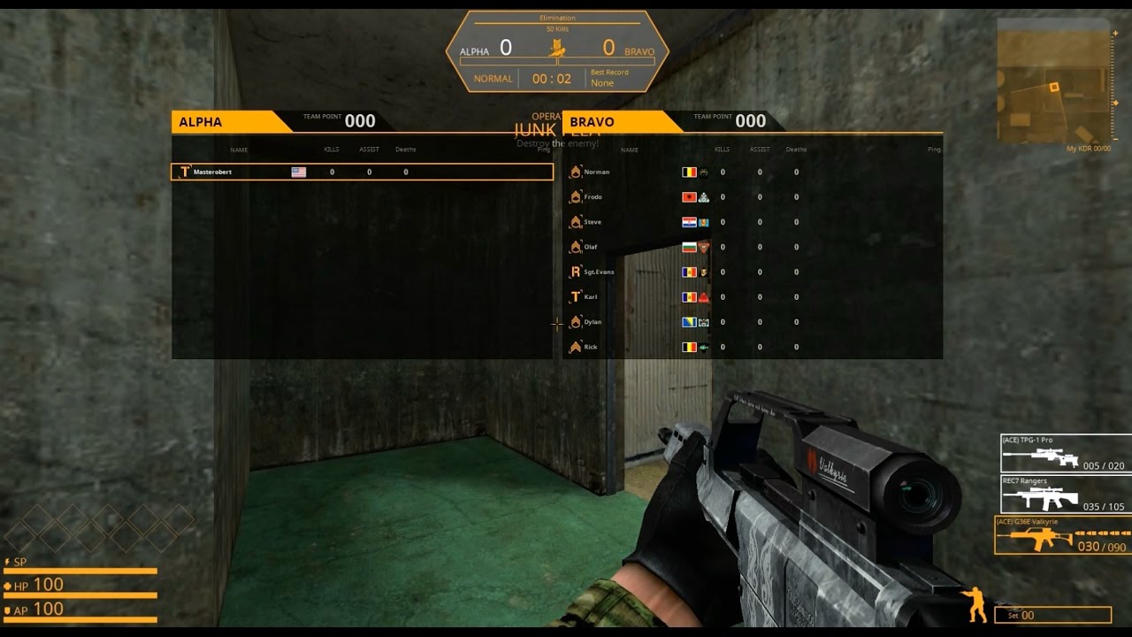 Combat Arms Test - New HUD Gameplay - YouTube