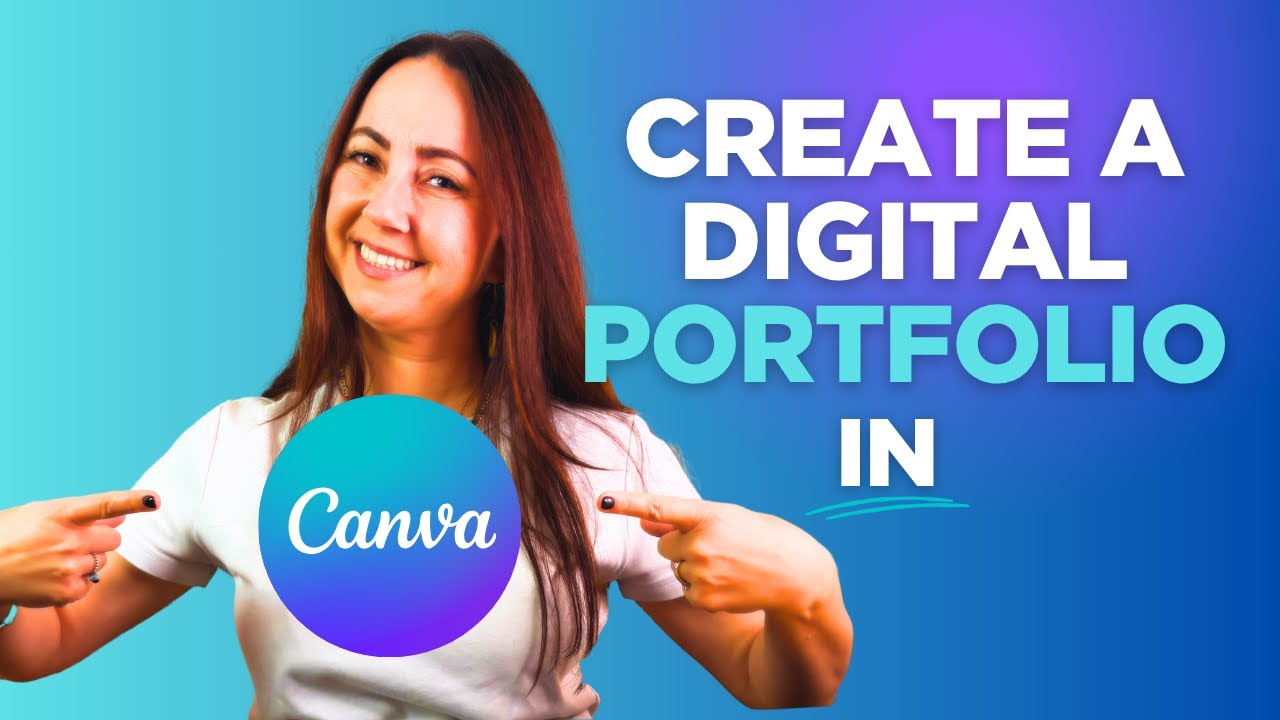 Create A Stunning Digital Portfolio With Canva: Step-By-Step Guide (No ...