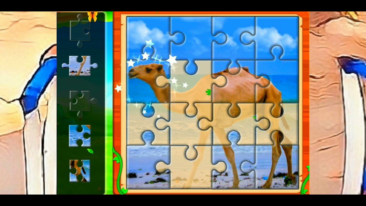 pasang puzzle unta#puzzle - YouTube