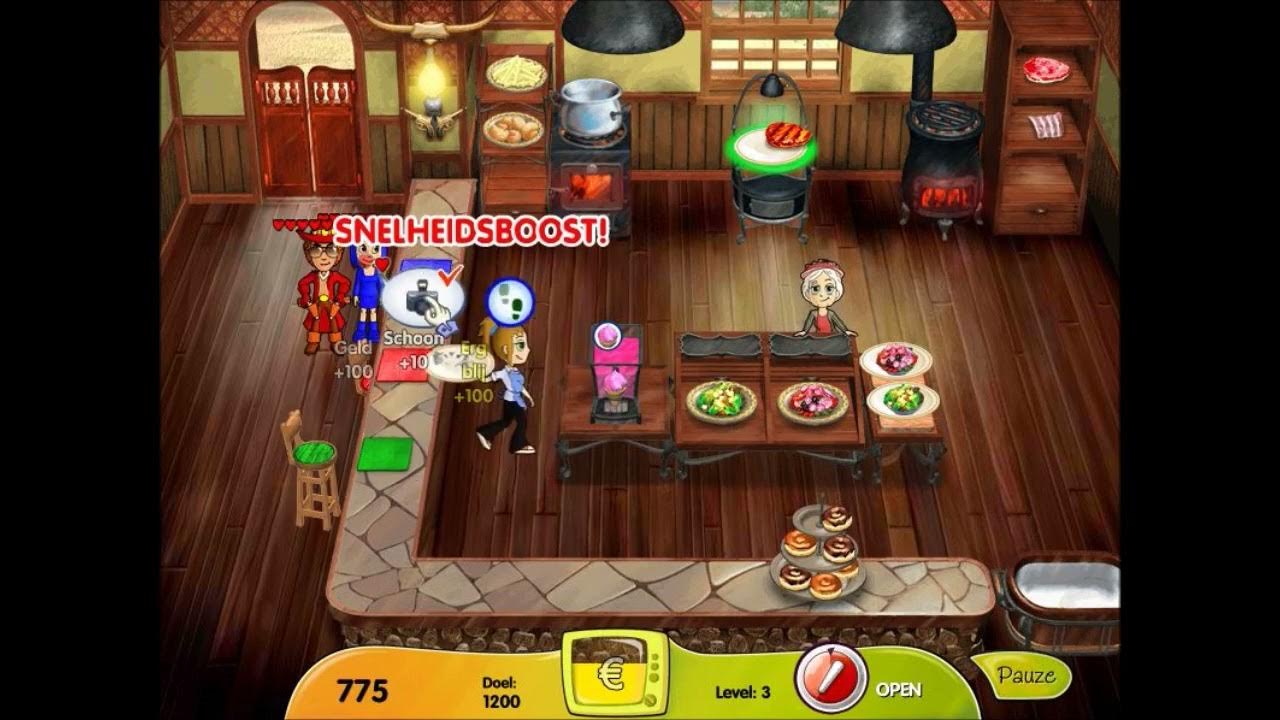 Cooking Dash DinerTown Studios level 3 - YouTube