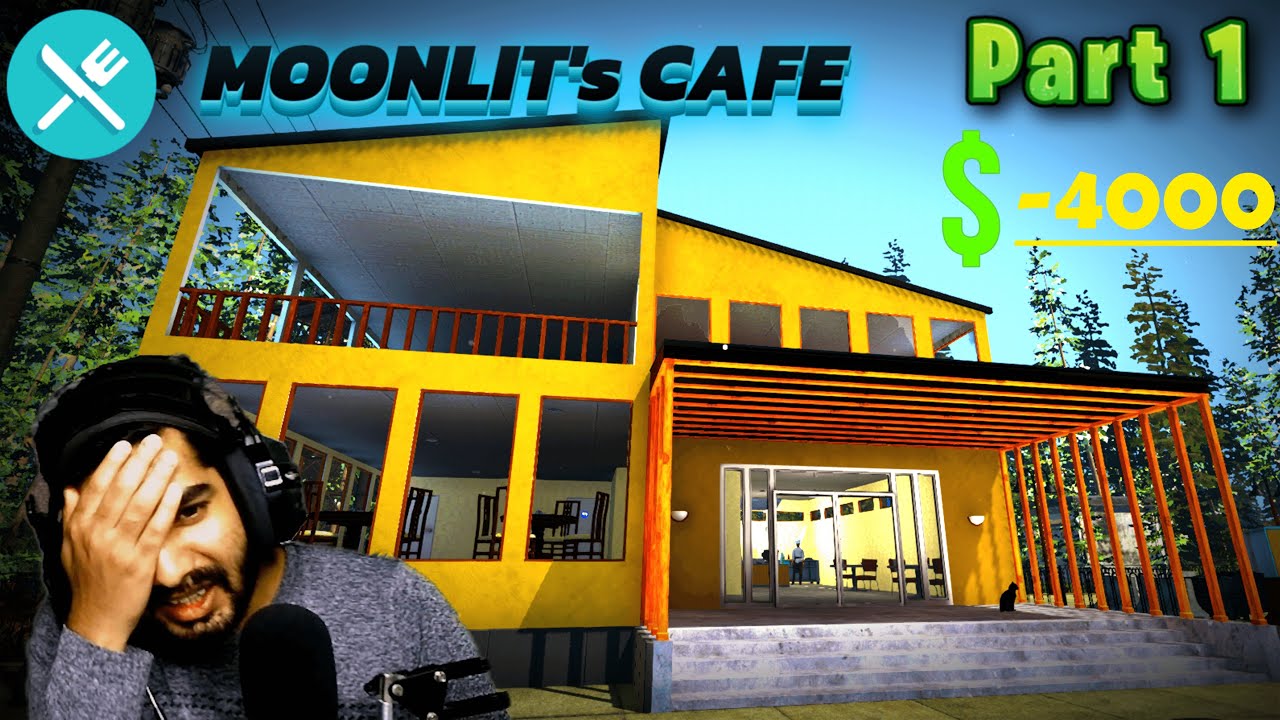 WELCOME TO MY NEW RESTAURANT | CAFE OWNER SIMULATOR | MOONLIT's CAFE ...