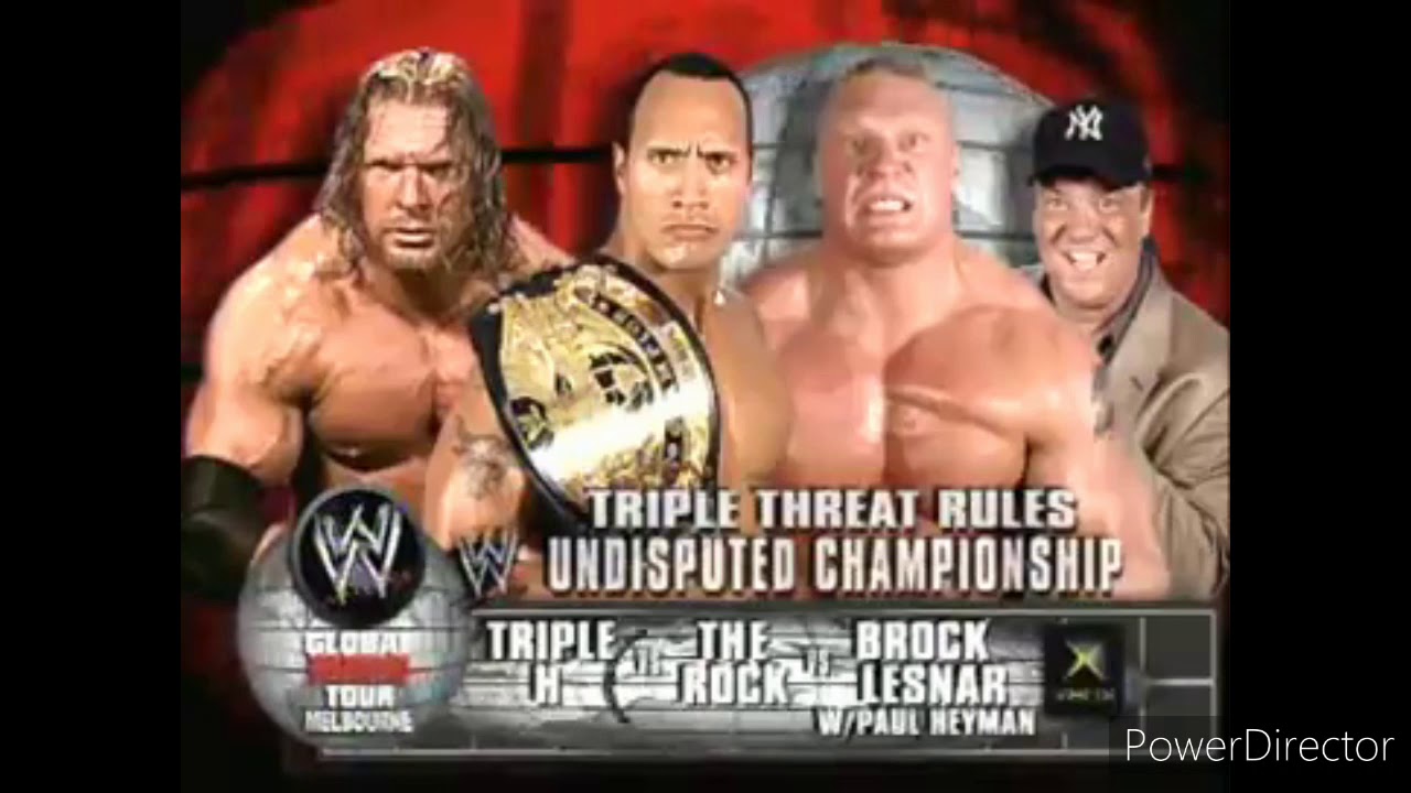 WWE Global Warning Tour:Melbourne 2002 Match Card - YouTube