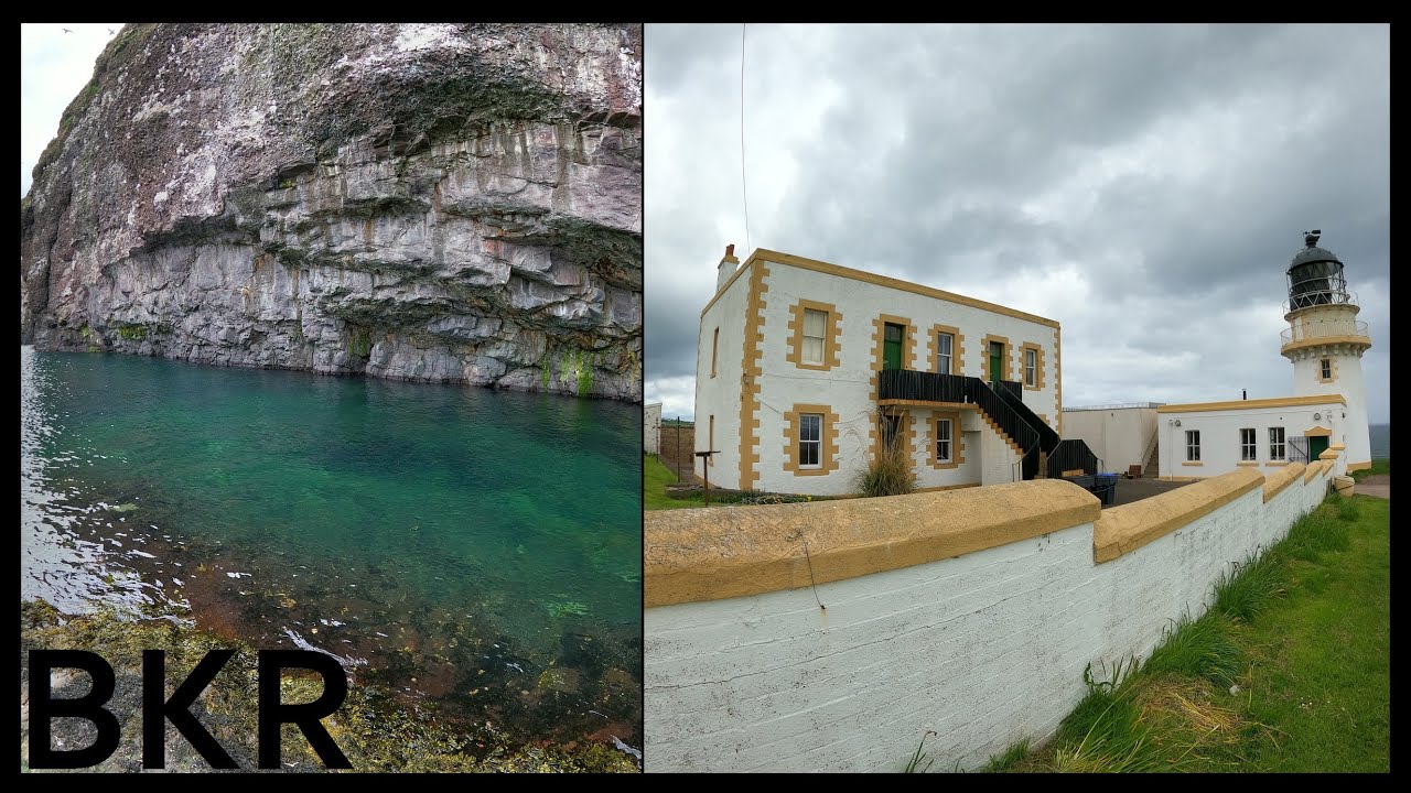 TOD HEAD Lighthouse Adventure - SCOTLAND - YouTube
