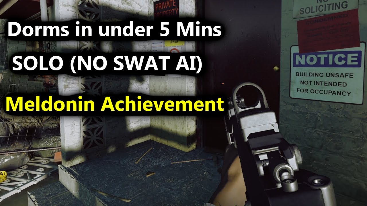 Dorms in under 5 minutes, Meldonin Achievement - READY OR NOT Home ...