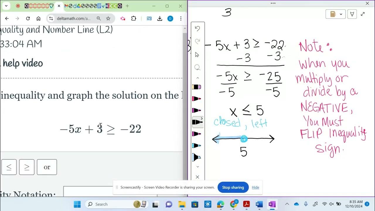 5.6 Journal- Intro to Graphing Inequalities - YouTube