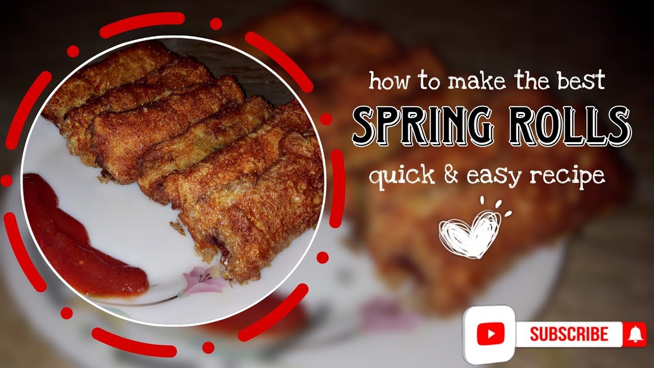 How to make Spring Rolls | Ramadan Special | Tasty 😋 | Cook with Maria ...