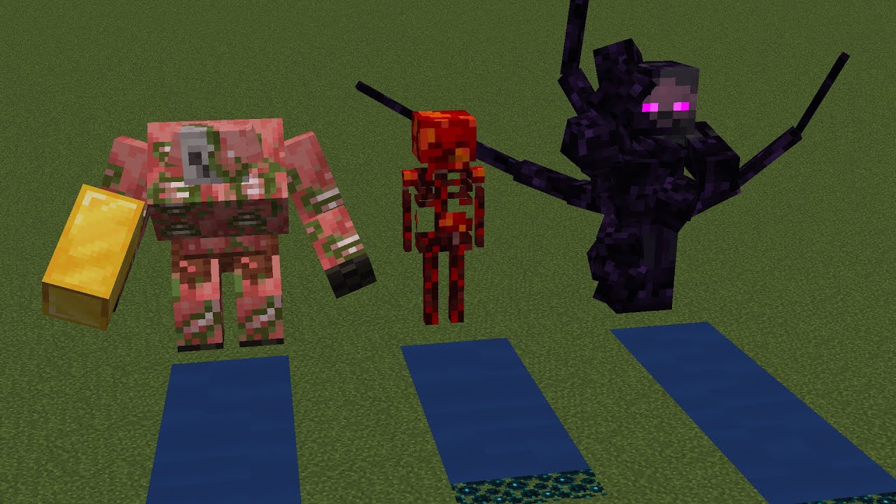 Which of the ALL Mutant Monsters, Nether Skeletons Mobs and Wither ...