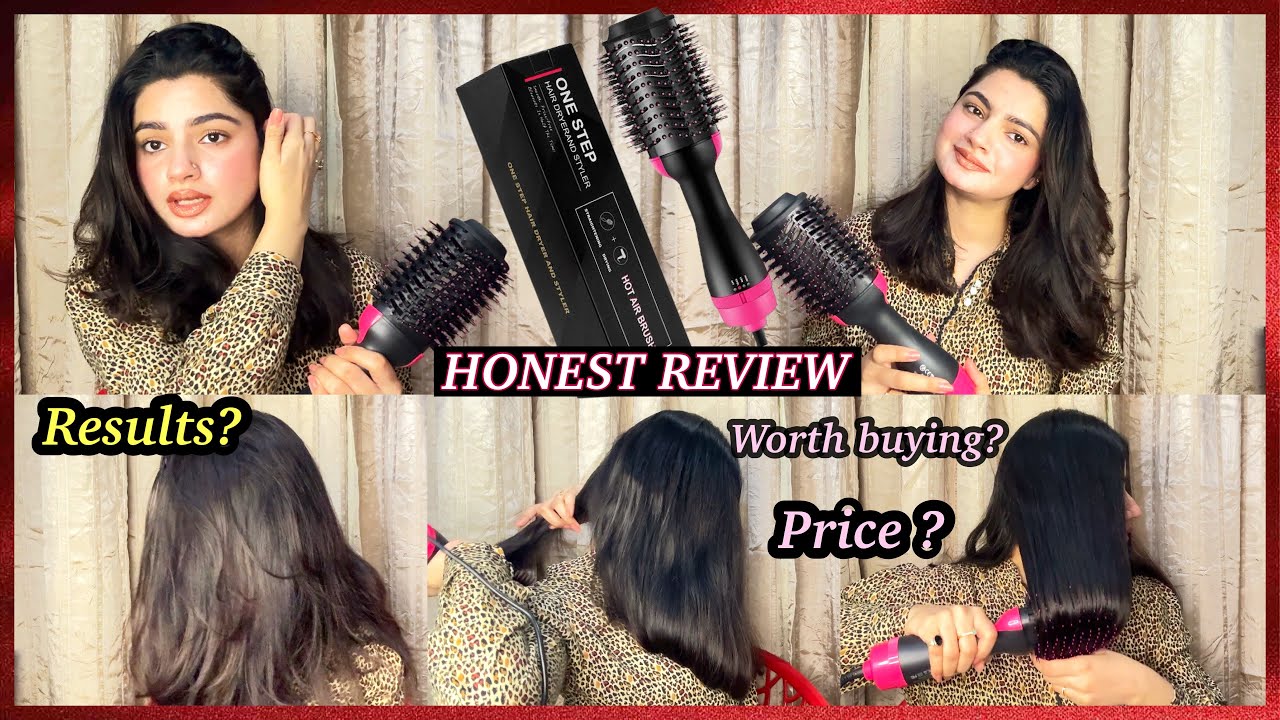 Viral Hair dryer Brush HONEST REVIEW - YouTube