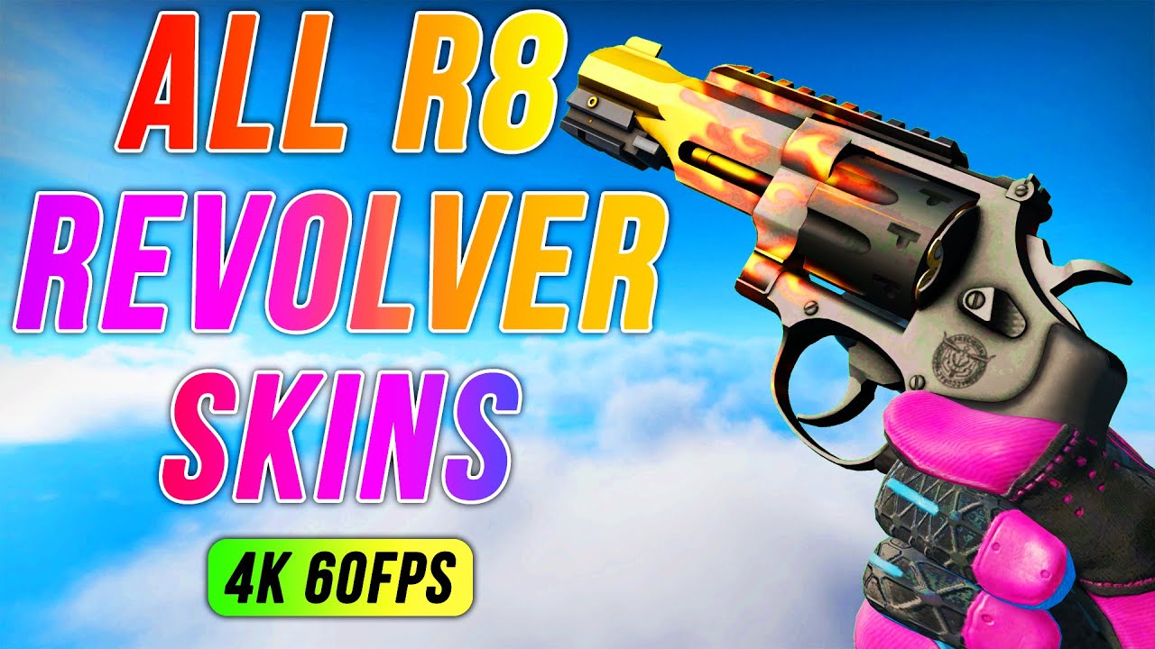 ALL R8 REVOLVER SKINS CS:GO - R8 Revolver Skins Showcase 4K 60FPS - YouTube