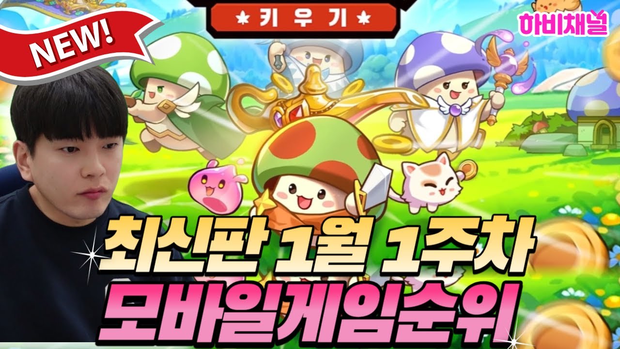 최신판 1월 1주차 모바일게임 순위 랭킹 👑 재밌는 모바일게임 추천까지~ 모바일게임추천 모바일게임순위 모바일게임 Youtube