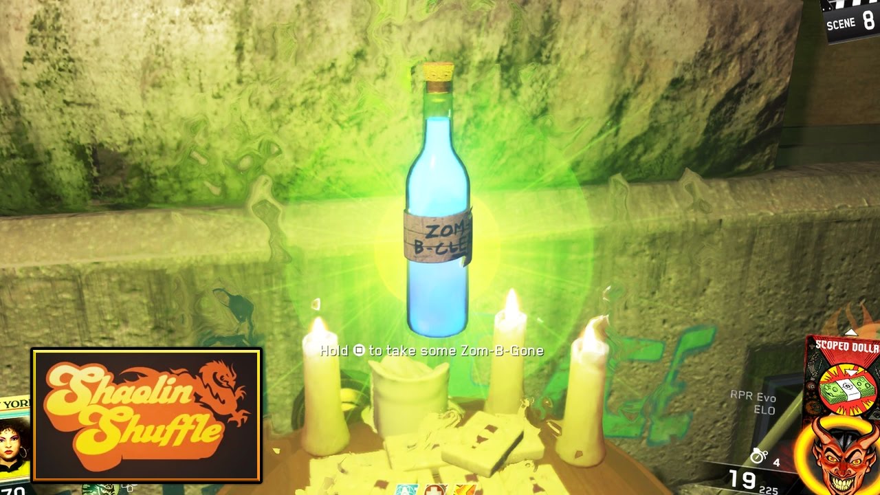 How To Craft Zom-B-Gone Bottle Buildable/Craftable Item Shaolin Shuffle ...
