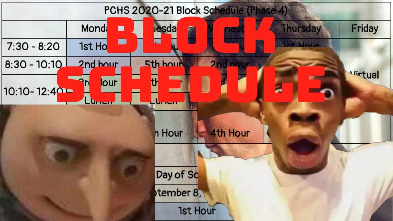 High School Block Schedule Was Torture YouTube High School Block Schedule Was Torture YouTube