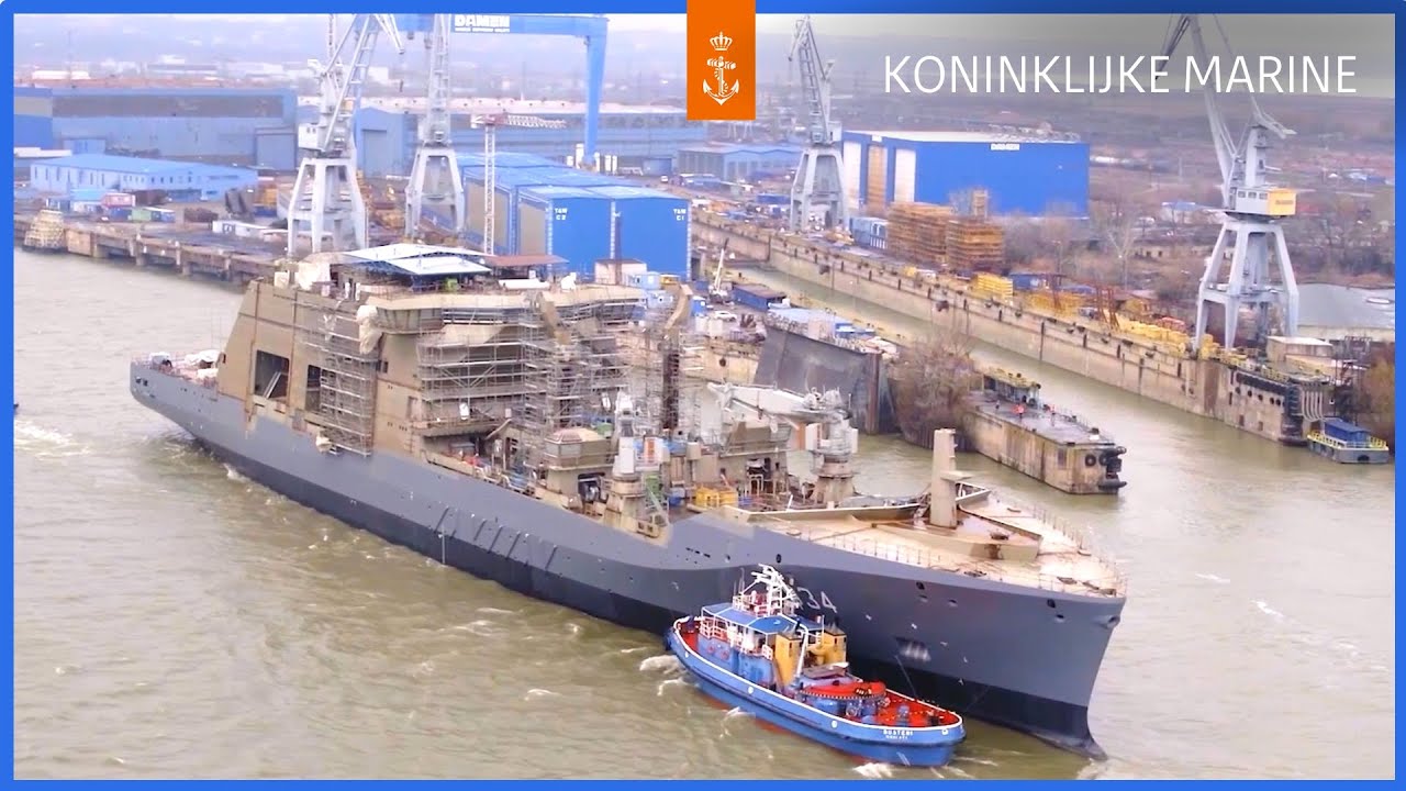 Combat Support Ship (CSS) vaart op de Donau ⚓ | Koninklijke Marine ...