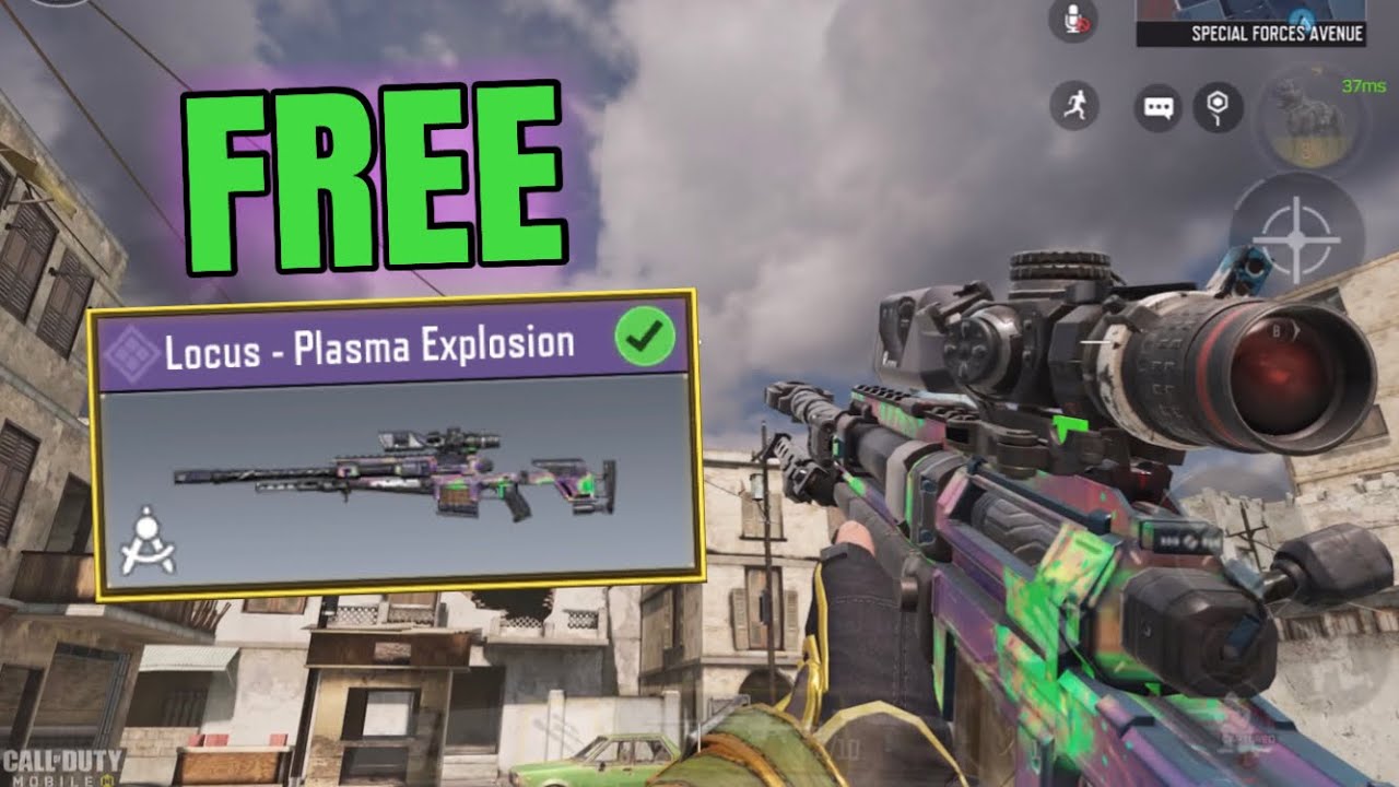 FREE LOCUS PLASMA EXPLOSION GAMEPLAY - CODM Season 9 - YouTube