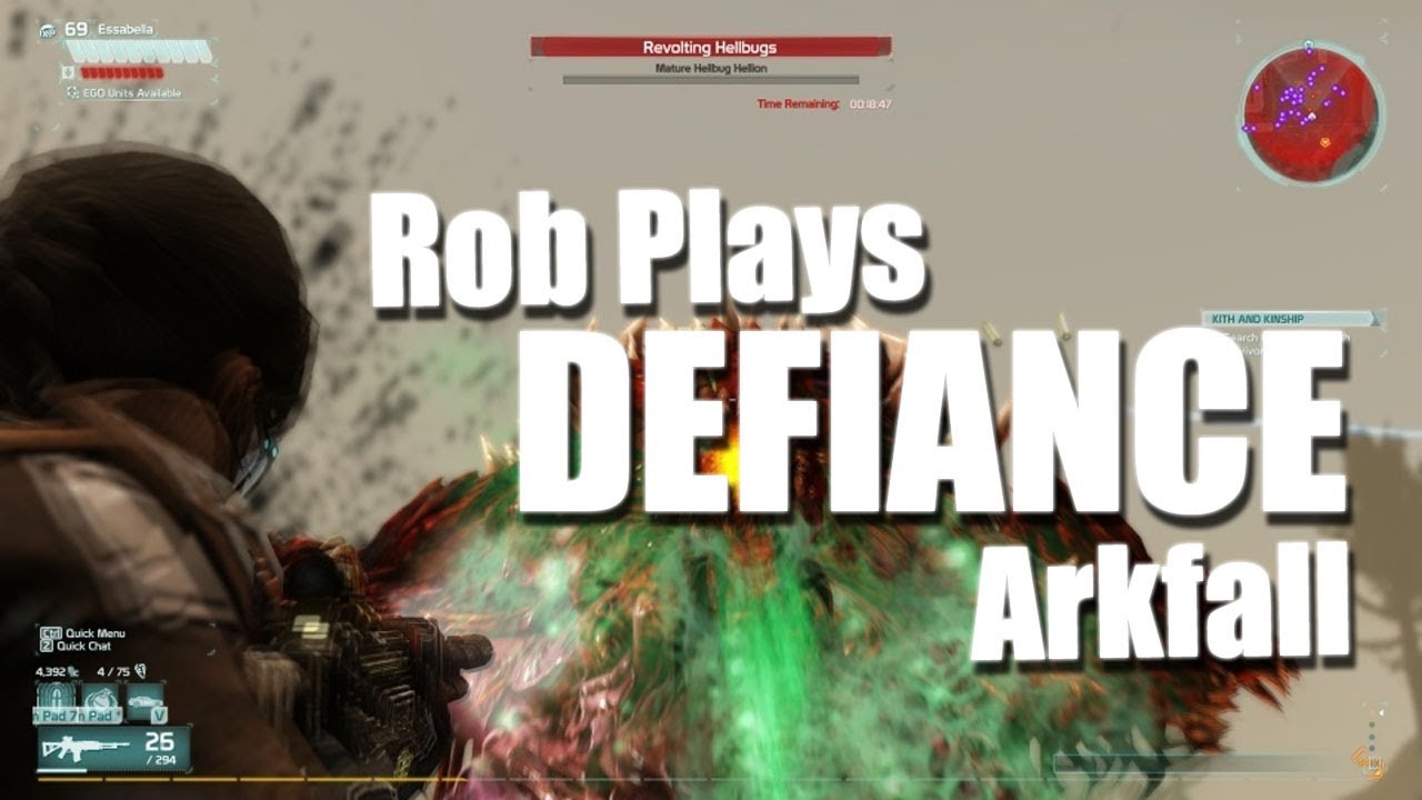 Defiance Gameplay - Arkfall event - YouTube