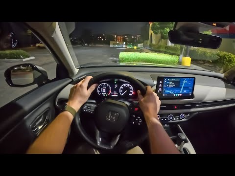 2026 Honda HR-V - POV Night Drive (Binaural Audio)