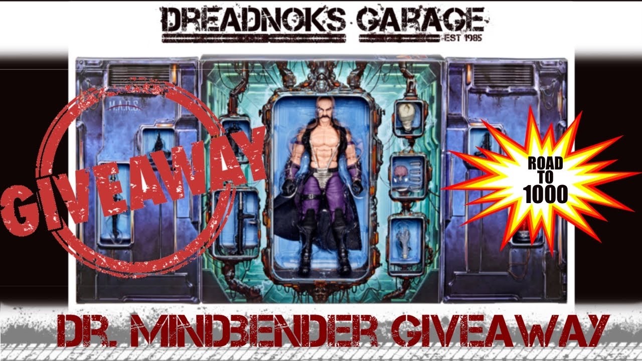 Road to 1000 | Dr. Mindbender Giveaway | GI Joe Classified - YouTube